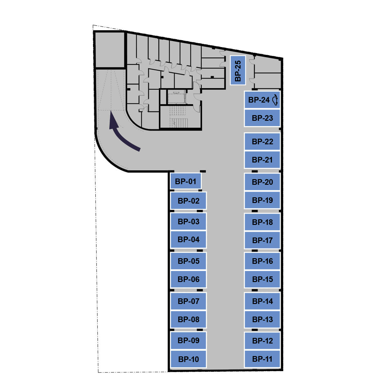BlueSide parking 1 - Avico
